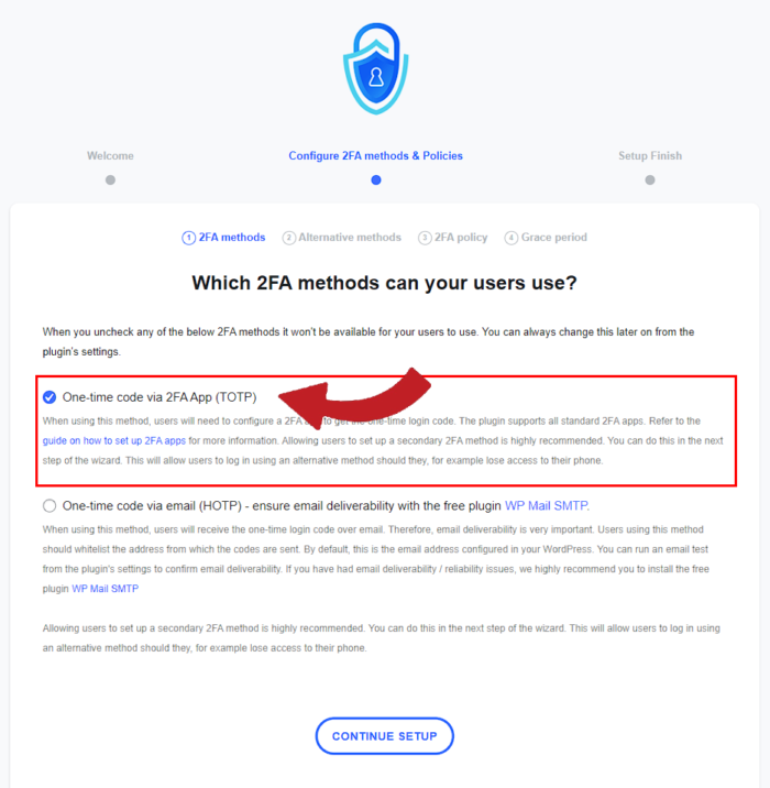 เปิดใช้งาน 2FA ใน WordPress ด้วย Plugin WP 2FA Two-Factor ...