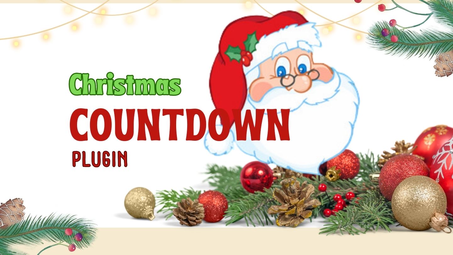 นับถอยหลัง Countdown ไปกับปลั๊กอิน Christmas Countdown Widget ...