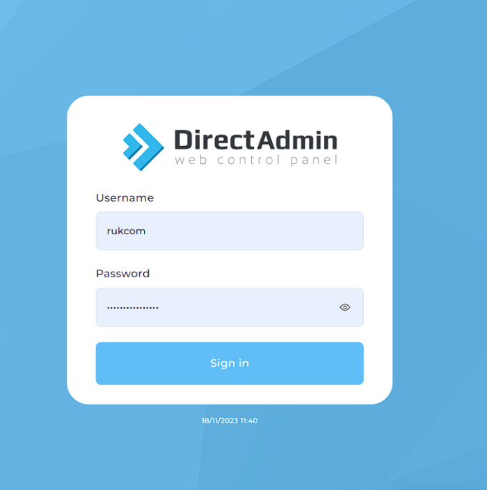 มาทำความรู้จักกับ DirectAdmin และวิธีการใช้งาน Account Manager กันเถอะ - WPThaiuser by Ruk-Com