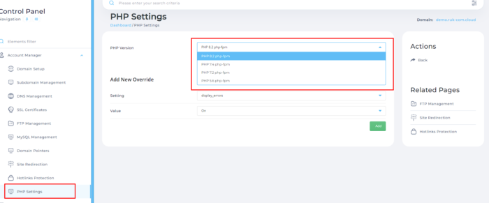 มาทำความรู้จักกับ DirectAdmin และวิธีการใช้งาน Account Manager กันเถอะ - WPThaiuser by Ruk-Com