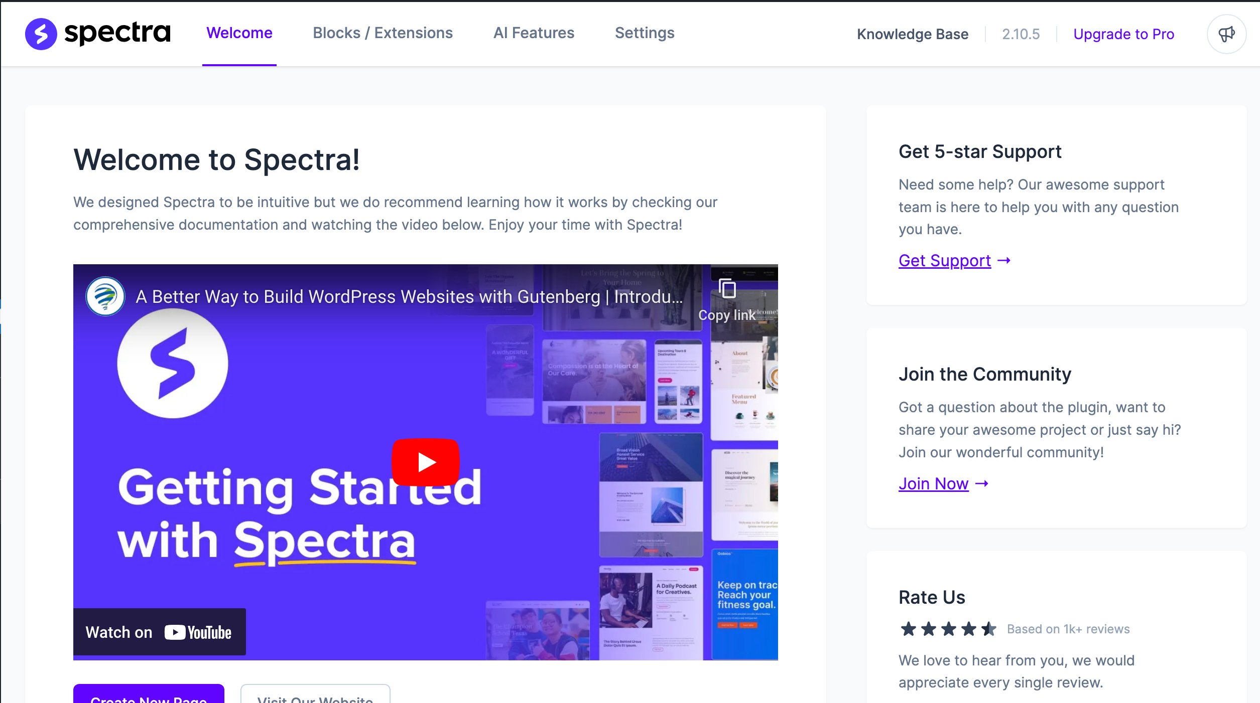 Spectra เครื่องมือสร้างเว็บไซต์สำหรับ WordPress Editor - WPThaiuser by Ruk-Com