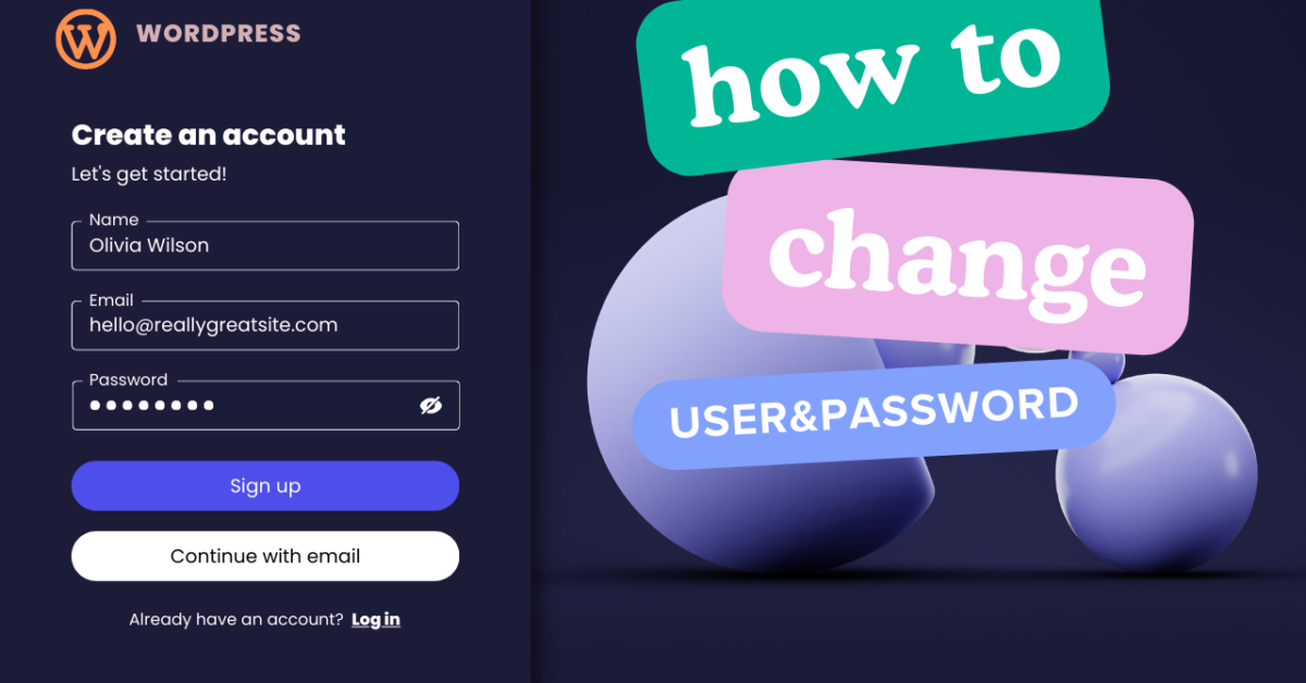 พื้นฐานการเปลี่ยน Username & Password บน WordPress - WPThaiuser by Ruk-Com
