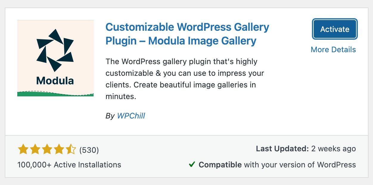 Modula ปลั๊กอินสร้างแกลเลอรีสไตล์ Grid - WPThaiuser by Ruk-Com