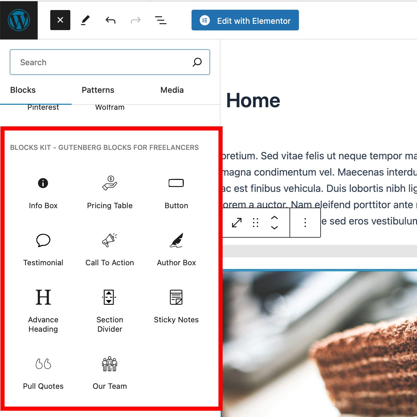 Blocks Kit ปลั๊กอินคอลเลกชั่น Gutenberg Blocks - WPThaiuser by Ruk-Com