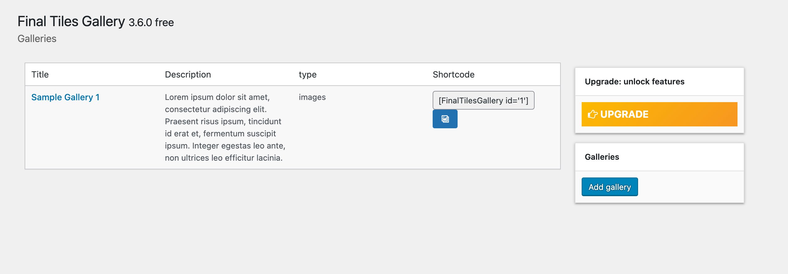 Final Tiles Grid Gallery ปลั๊กอินสร้างแกลเลอรีสำหรับ WordPress ...