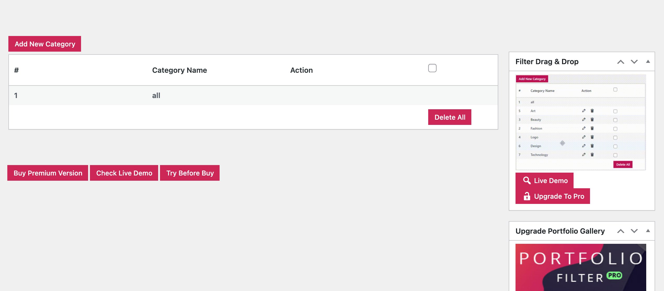 Portfolio Filter Gallery ปลั้กอินสร้างพอร์ตโฟลิโอแกลเลอรีแบบง่ายๆ ...