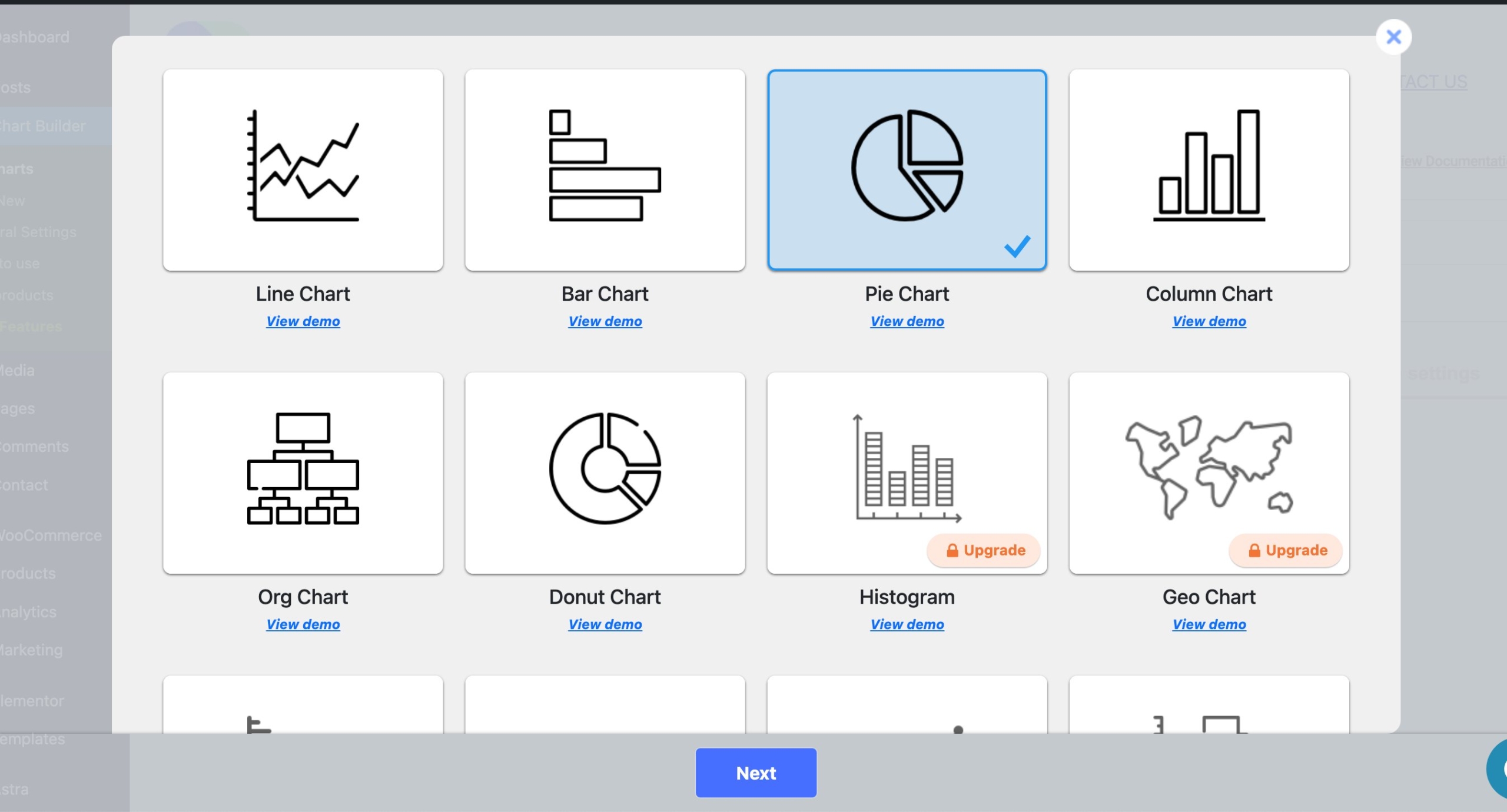 Chartify ปลั๊กอินสร้างแผนภูมิบน WordPress - WPThaiuser by Ruk-Com