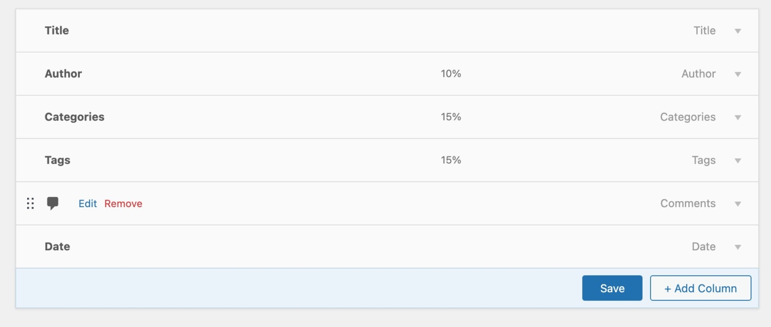 Admin Columns ปลั๊กอินจัดระเบียบคอลัมน์ในหลังบ้าน WordPress - WPThaiuser by Ruk-Com