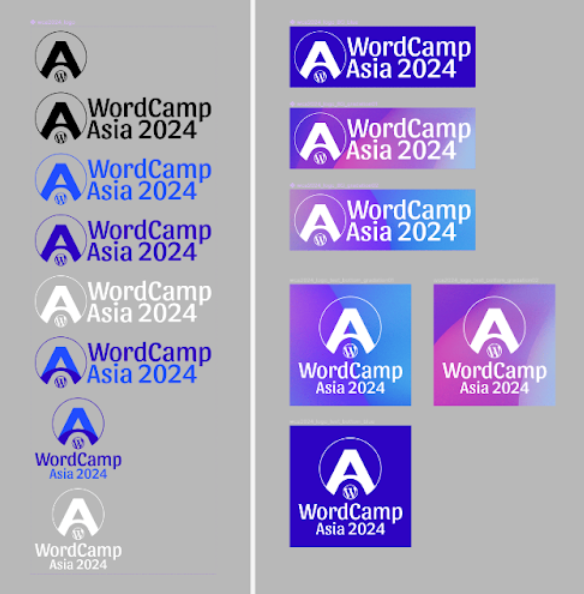 เบื้องหลังการออกแบบ WordCamp Asia 2024 - WPThaiuser by Ruk-Com