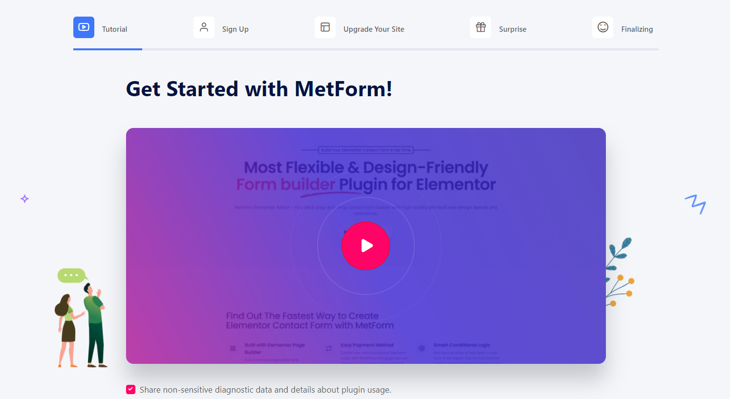 MetForm ปลั๊กอินสร้างฟอร์มบน Elementor - WPThaiuser by Ruk-Com