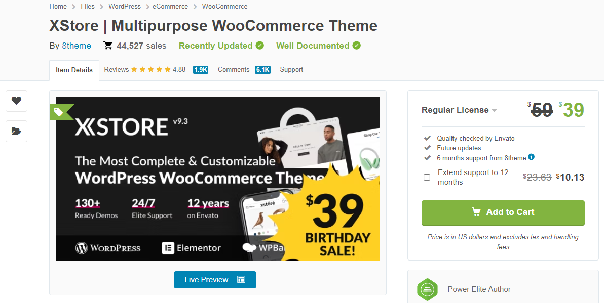 XStore ธีม WooCommerce สารพัดประโยชน์ - WPThaiuser by Ruk-Com