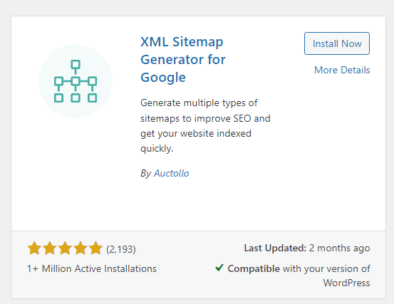 XML Sitemap Generator สำหรับ Google - WPThaiuser by Ruk-Com